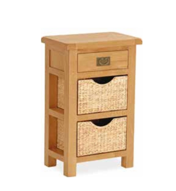 West Clare Telephone Table With Baskets – 2EZ Furniture Ireland