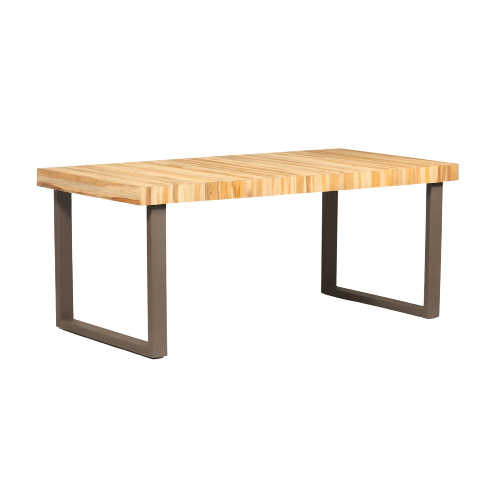 Florence Dining Table Natural Teak 180cm – 2EZ Furniture Ireland